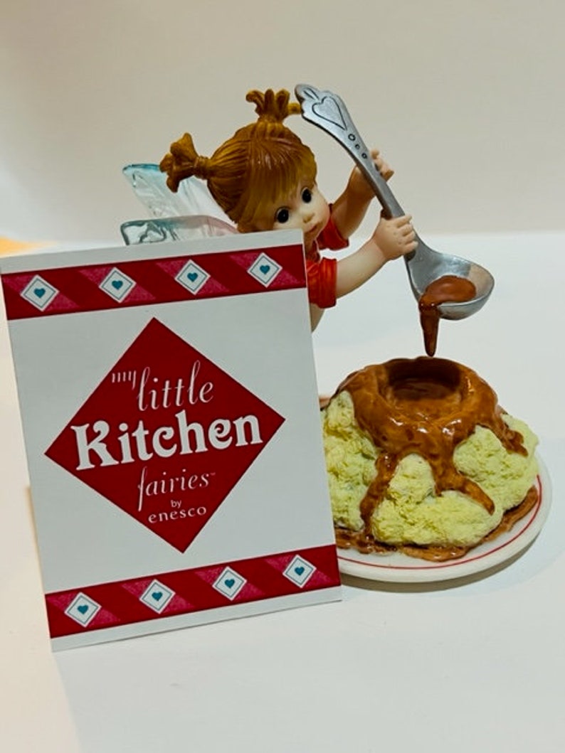 My Little Kitchen Fairies Figurine Pixie Fairy Enesco Mashed Potatoes ...