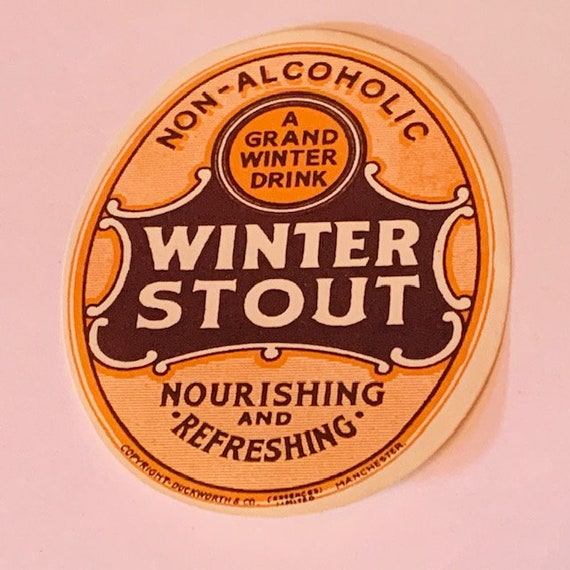 WINE BEER LABEL Drug Store Antique Paper Ephemera Vintage Ww2 - Etsy