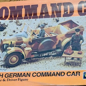 Revell Italeri Model Kit Military 1/35 Scale Box SEALED Command Car ...