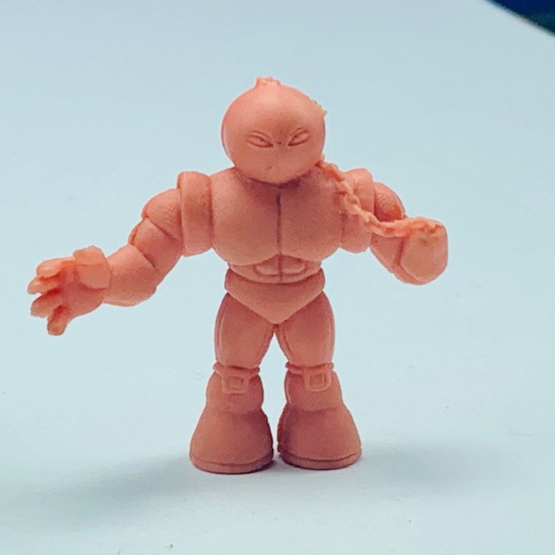 M.U.S.C.L.E. MEN MATTEL Vtg 1980s Muscle Miniature Blue Toy Action ...