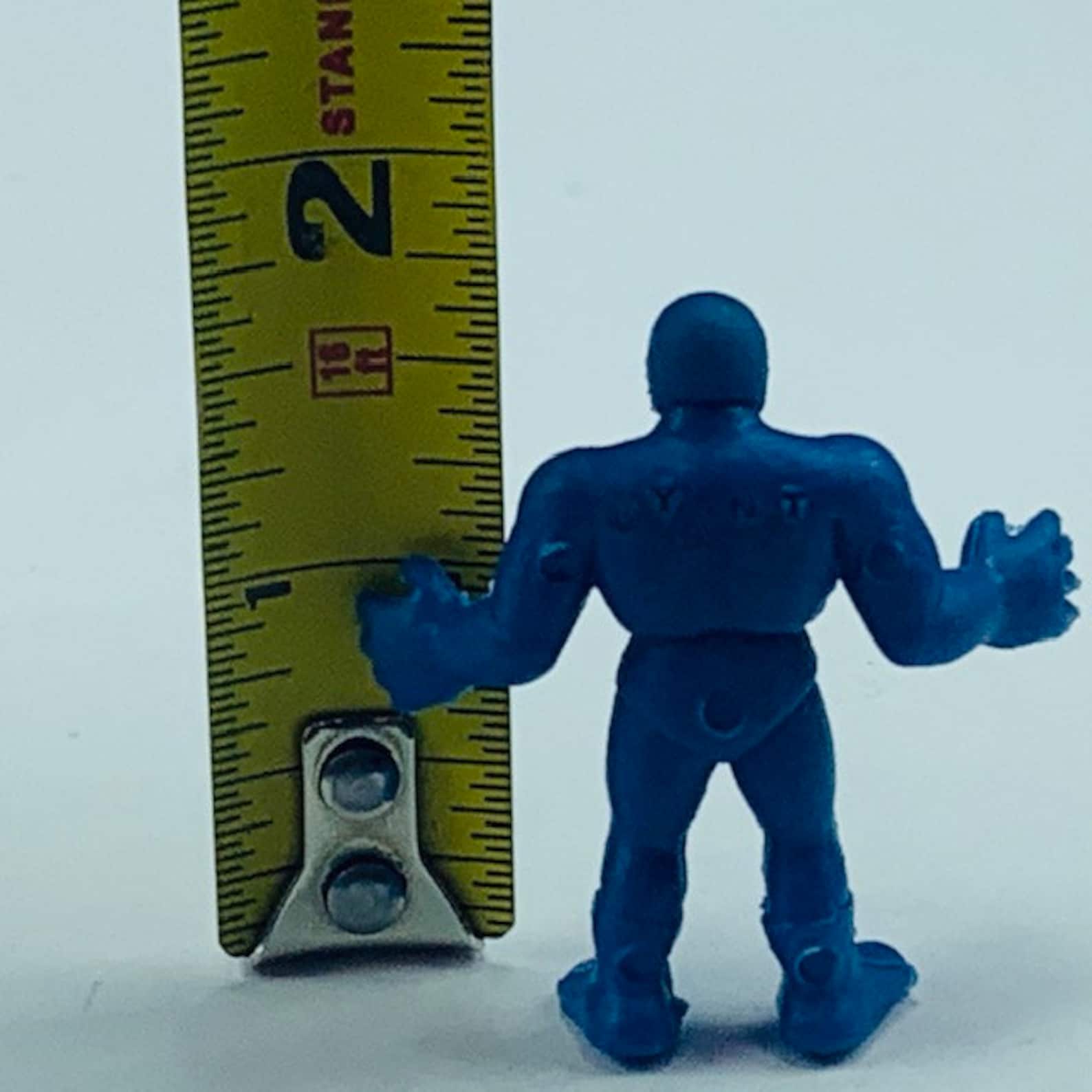 M.U.S.C.L.E. MEN MATTEL vtg 1980s muscle miniature Blue toy | Etsy