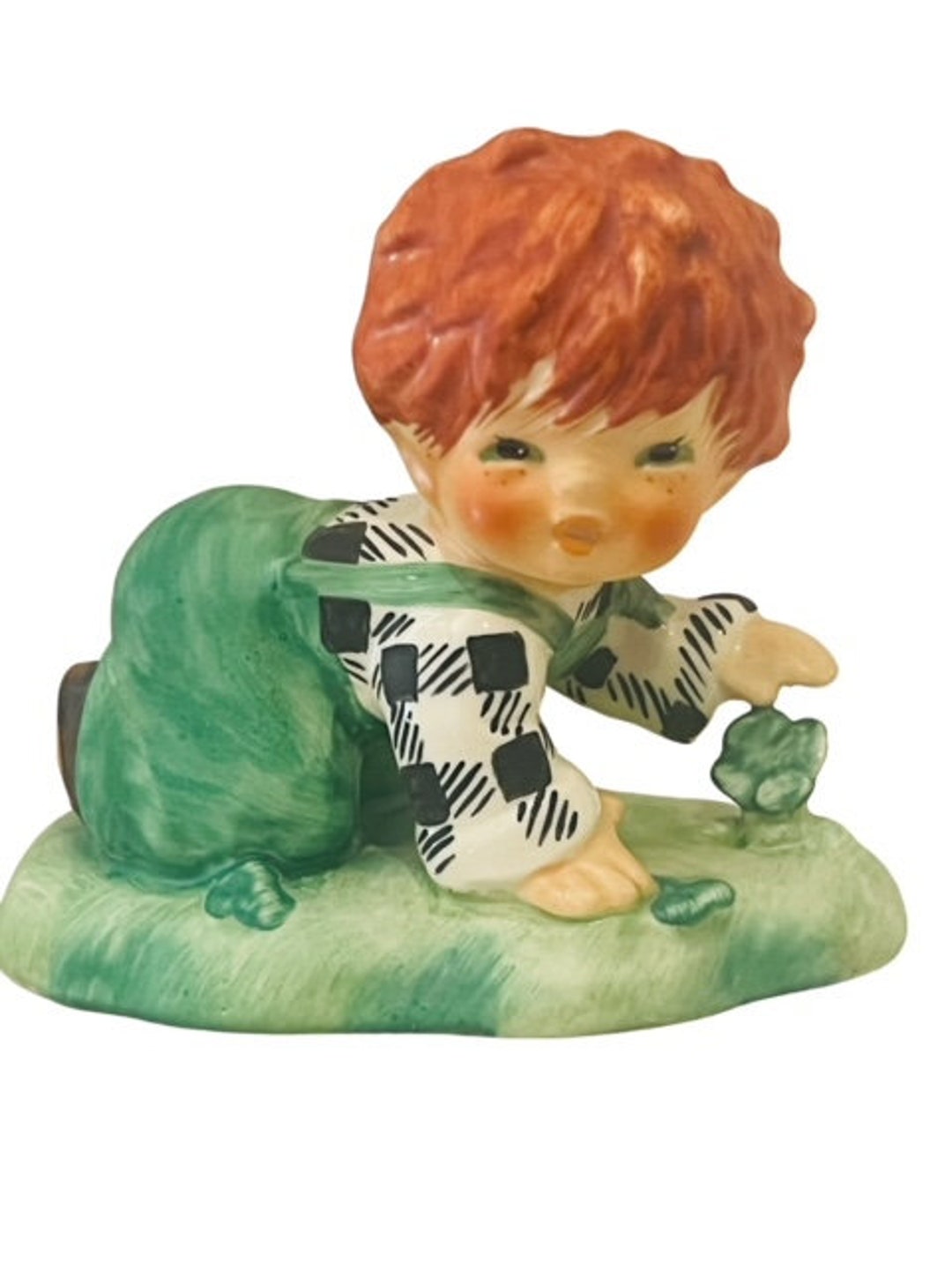 Goebel Redheads Hummel Figurine Germany Red Head Vtg Byj44 Shamrock ...