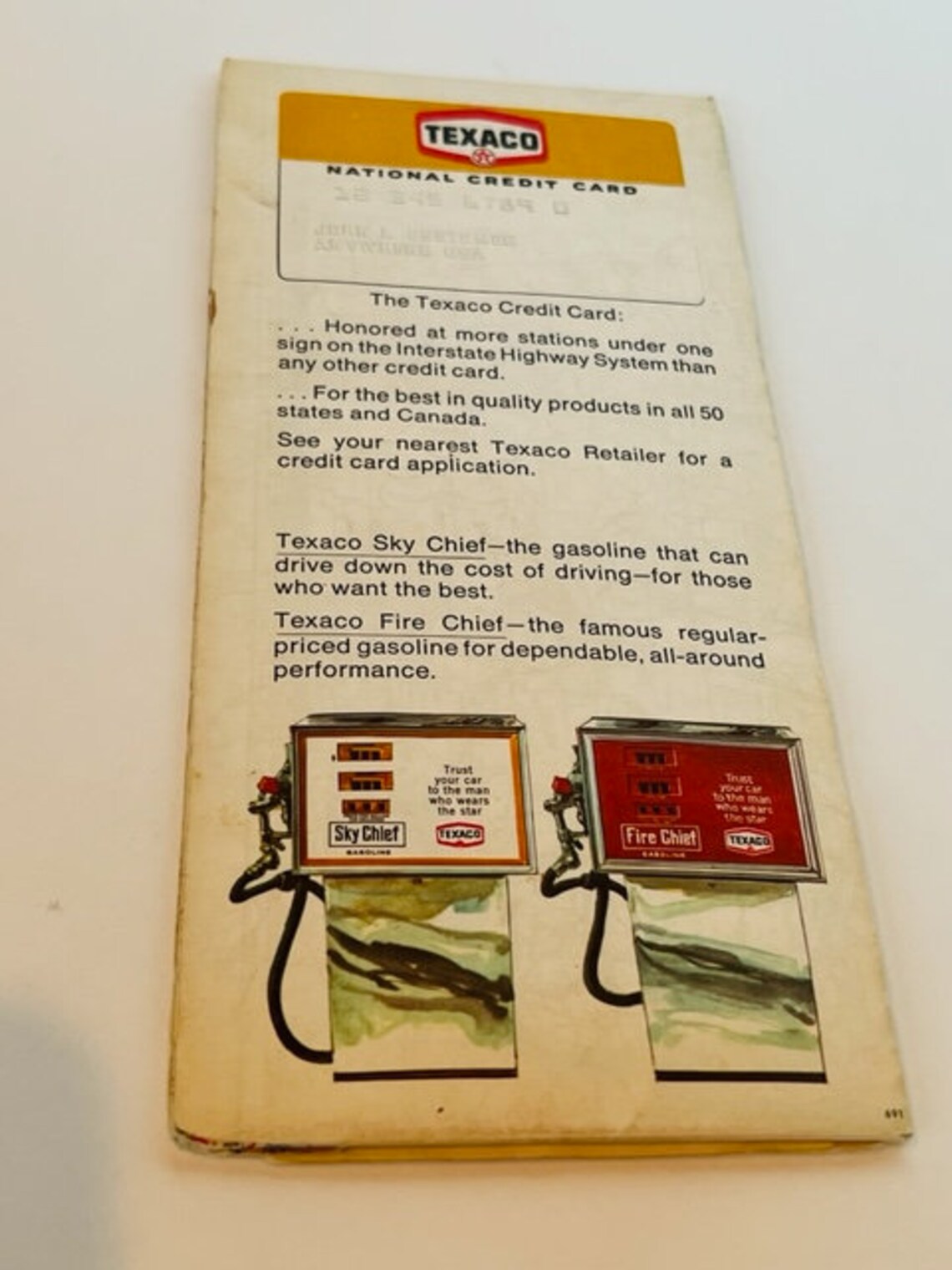 Texaco Star Vintage Road Map 1960s to 1970s Gas Station Oil - Etsy