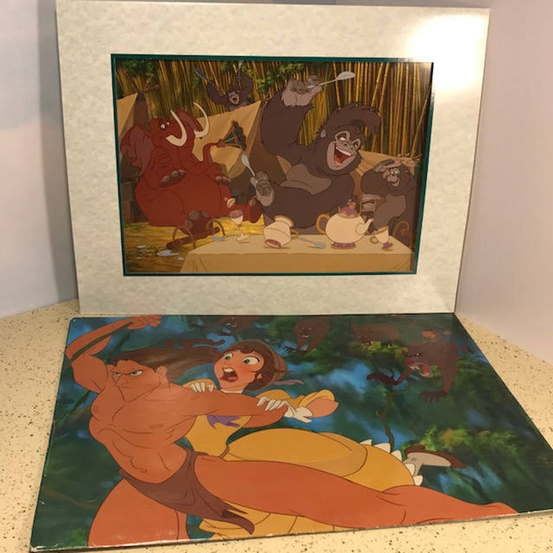 WALT DISNEY LITHOGRAPH Vintage Picture Poster Litho 14X11 Collectible ...