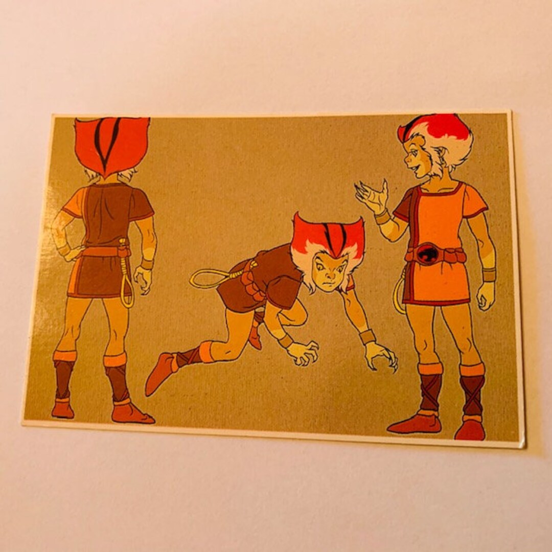 THUNDERCATS VINTAGE CALENDAR 1988 Ljn Card Action Figure Toy Art ...