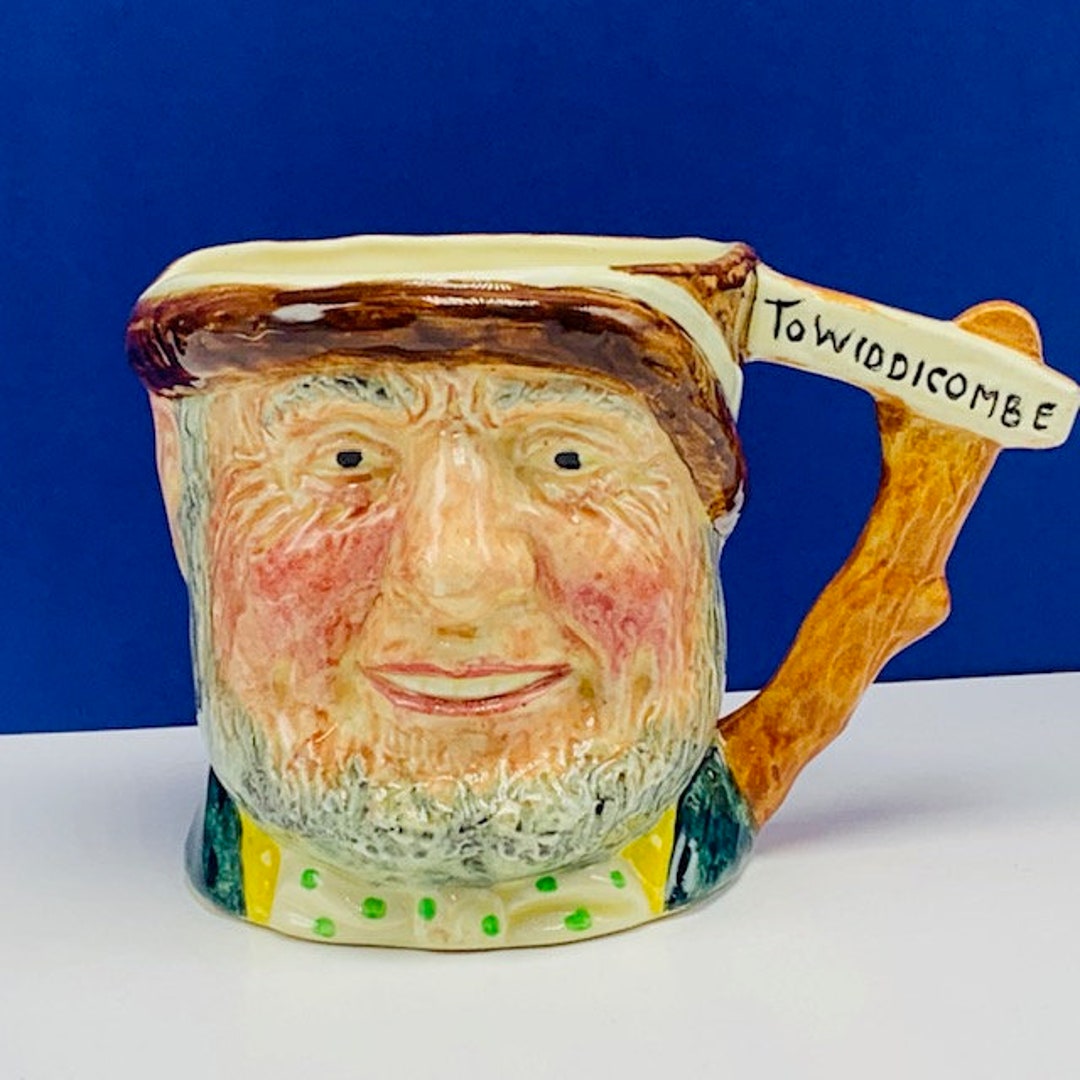 TOBY CHARACTER MUG Vintage Jug Ceramic Cup Vtg Art Figurine England ...