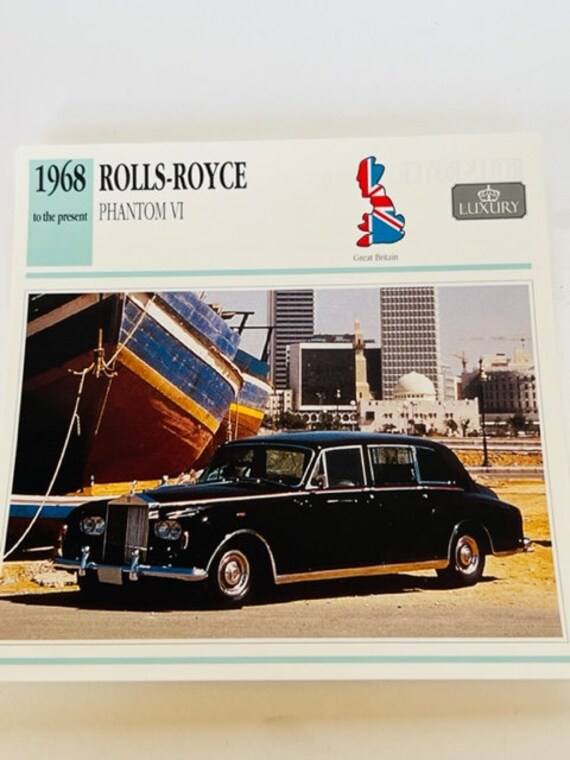 Classic Car Print Picture Automobile Ephemera 6 Litho | Etsy