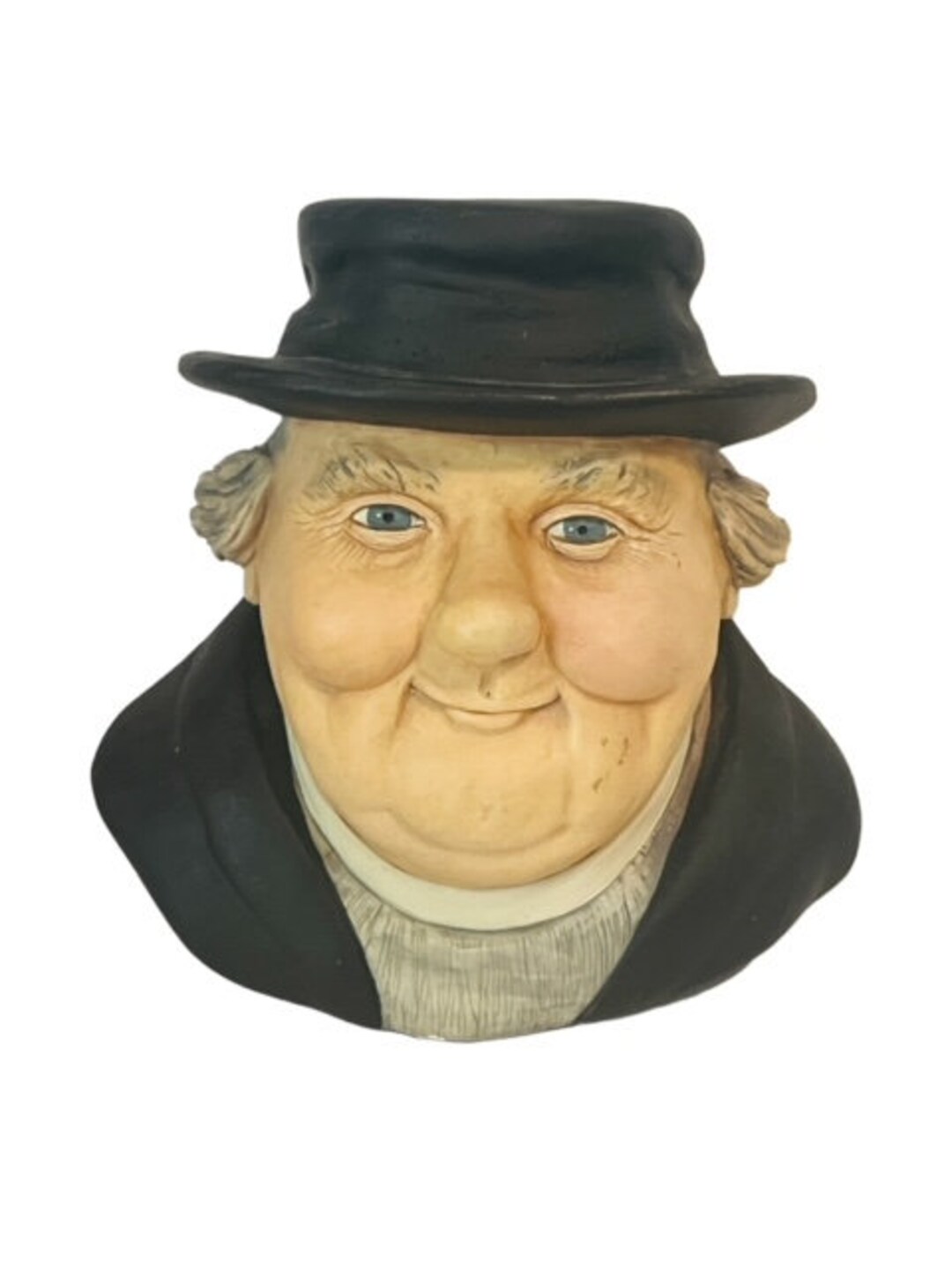 Bosson Legend Chalkware Face Bust Figurine Wall England 1995 Parson ...