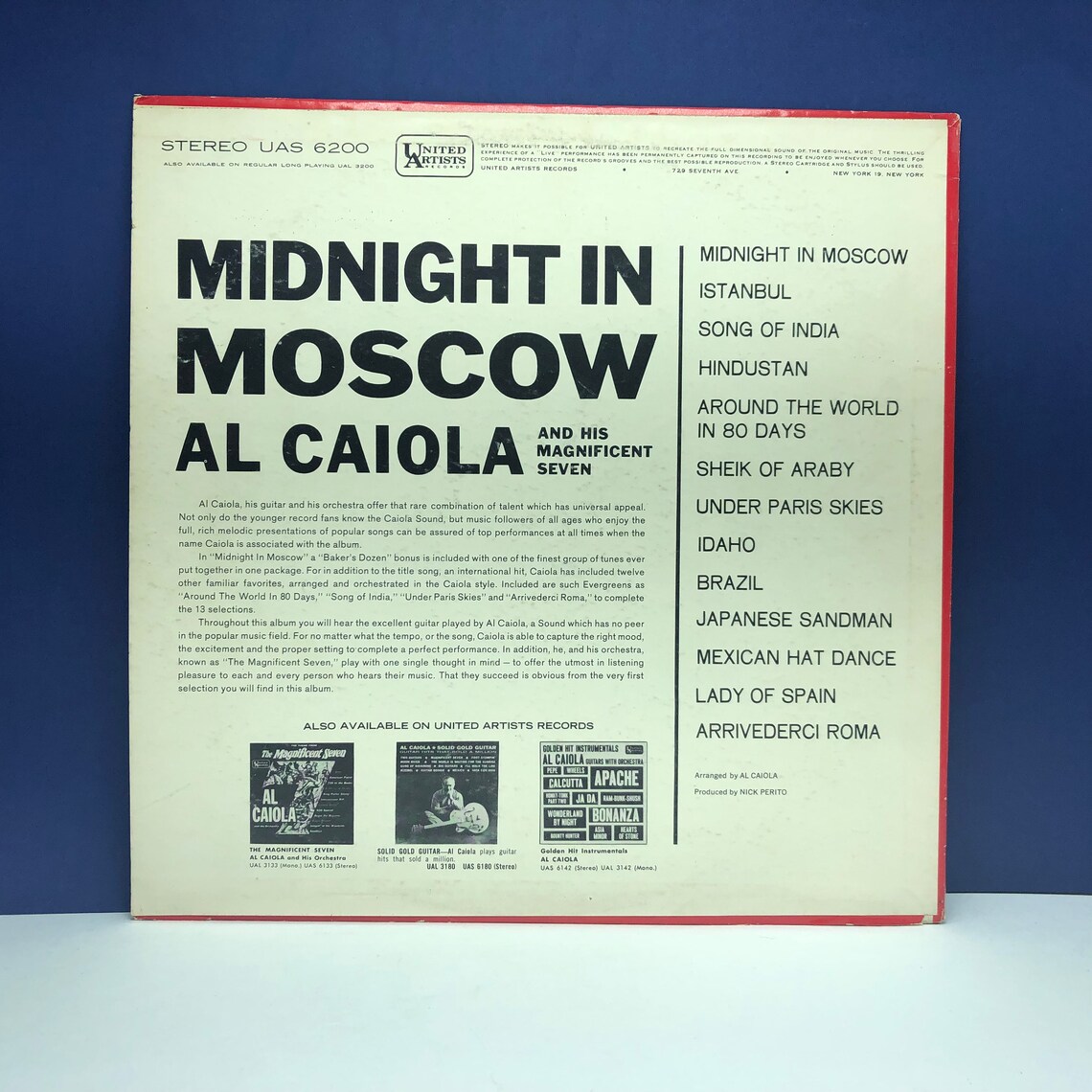 VINYL RECORD VINTAGE 33 Rpm Music Album Lp Vtg Cover Sleeve - Etsy