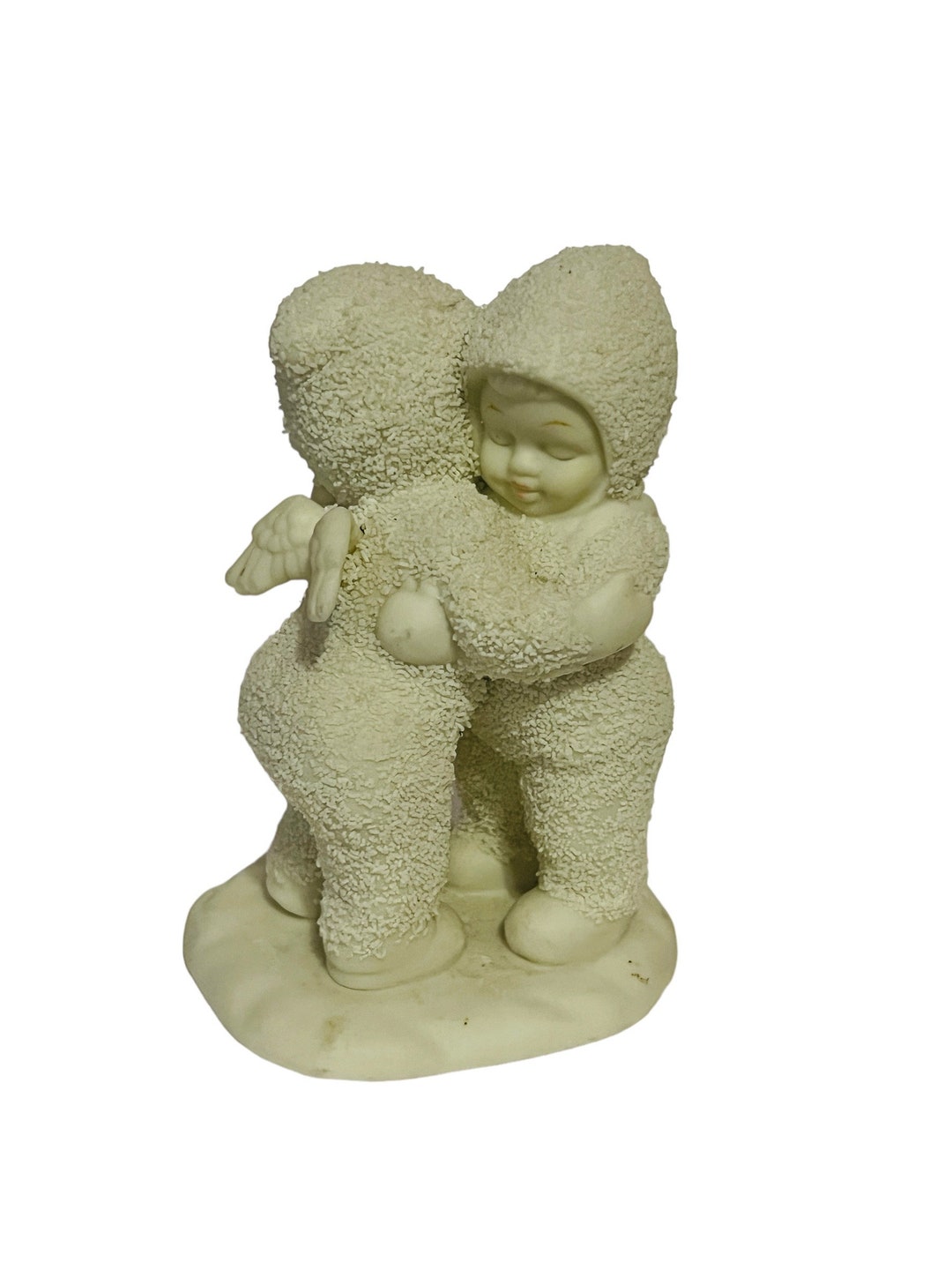 Department 56 Porcelain Figurine Christmas Snowbabies Angel Hugs ...