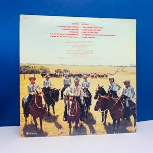 VINYL RECORD VINTAGE 33 Rpm Music Album Lp Vtg Cover Sleeve Mcm Texas ...