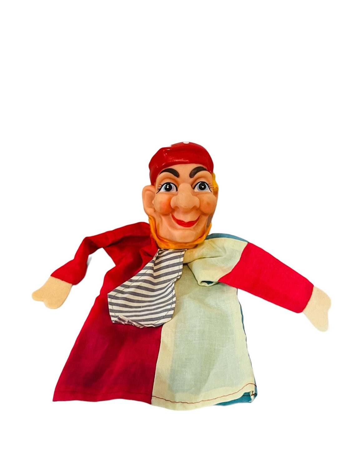 Hand Puppet Toy 1969 Muppets Mr Rogers Vtg Antique Jim Henson Clown ...