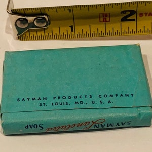 HOTEL MOTEL ADVERTISING Vintage Bar Bath Soap Collectible Americana ...