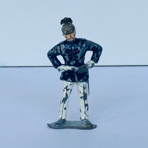 HERALD TOY SOLDIER 1950s Vintage Britain Queens Guard Miniature England ...
