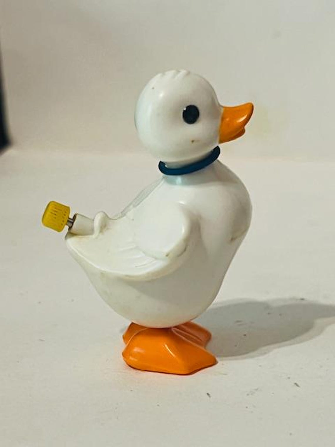 Wind up Toy Figure Russ Berrie Bandai Tomy 1984 Vtg Plastic White Duck ...