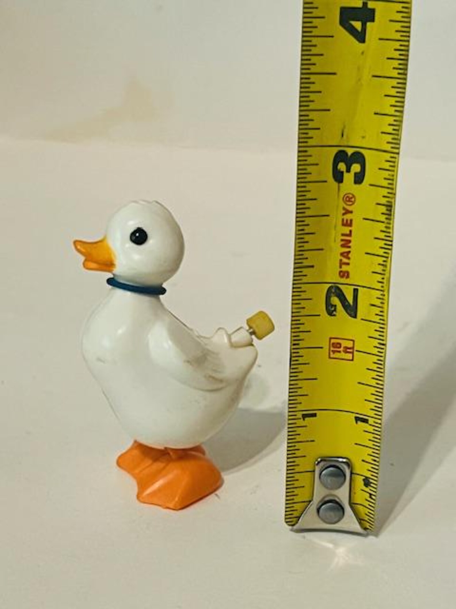 Wind up Toy Figure Russ Berrie Bandai Tomy 1984 Vtg Plastic White Duck ...