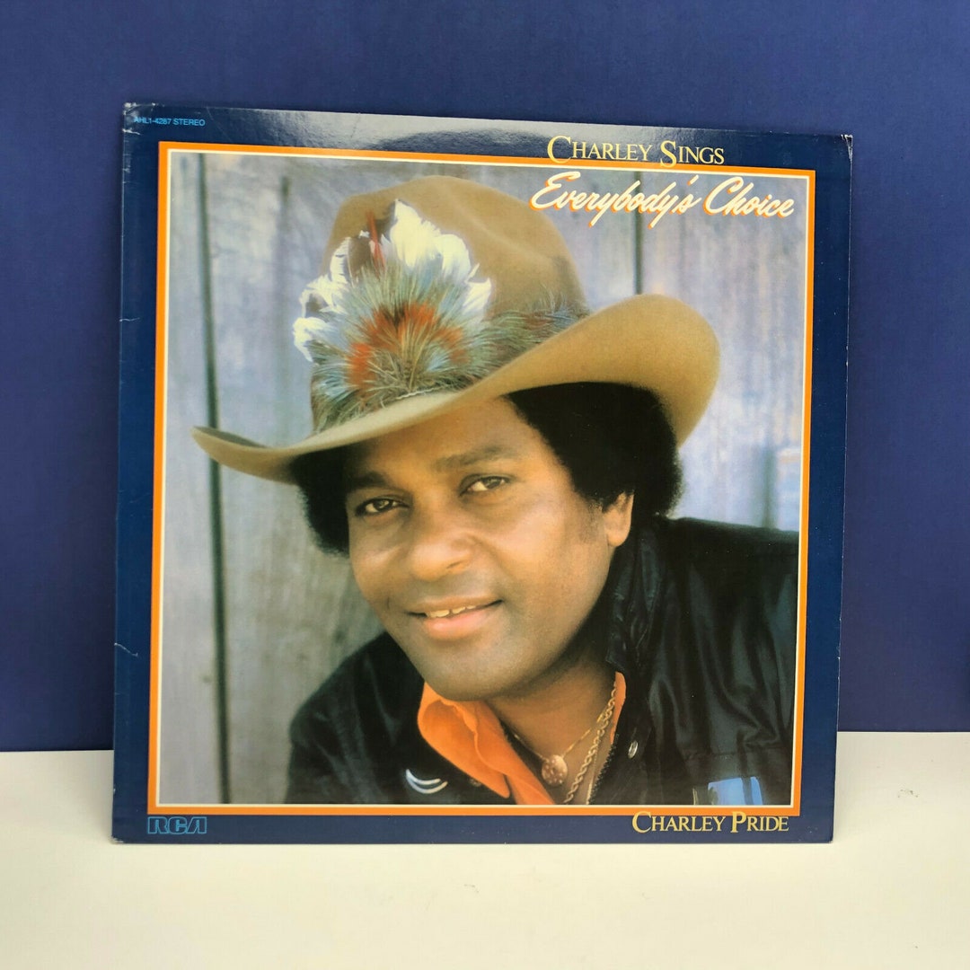Record Vinyl 33 RPM Album Cover Sleeve Vtg 33 Charley Pride Everybodys ...