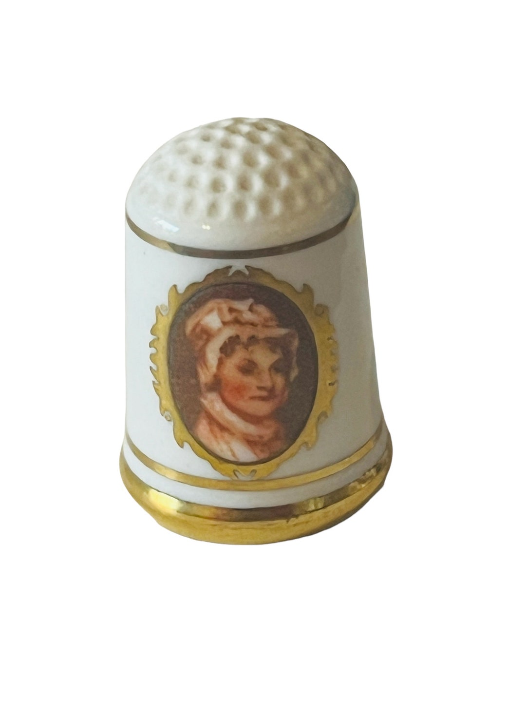 Franklin Mint Thimble First Ladies Lady President Porcelain John Adams ...