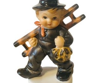 Goebel Hummel Figurine Cherub Putti West Germany Vtg Signed Syrinx Pan ...