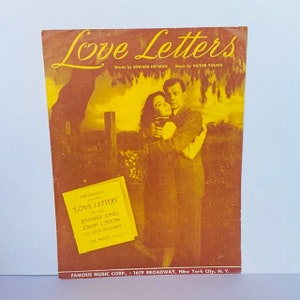 SHEET MUSIC ANTIQUE Song Book Vintage Paper Ephemera Vtg Collectible ...