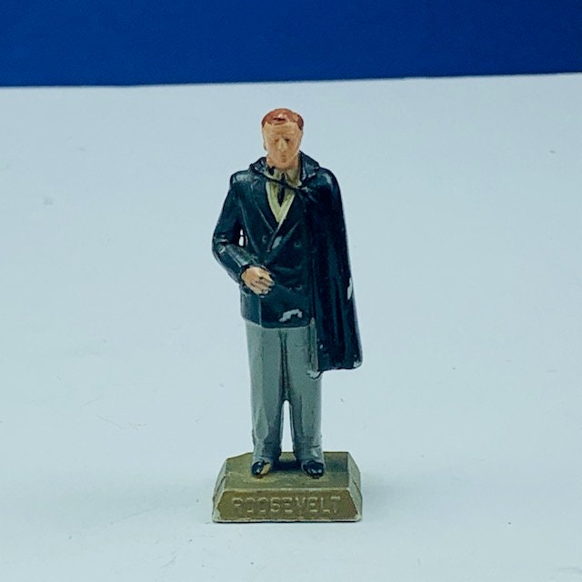 LOUIS MARX PRESIDENTS 1960s miniature plastic toy figure | Etsy