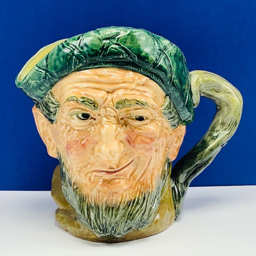 TOBY CHARACTER MUG Vintage Jug Ceramic Cup Vtg Art Figurine Royal ...