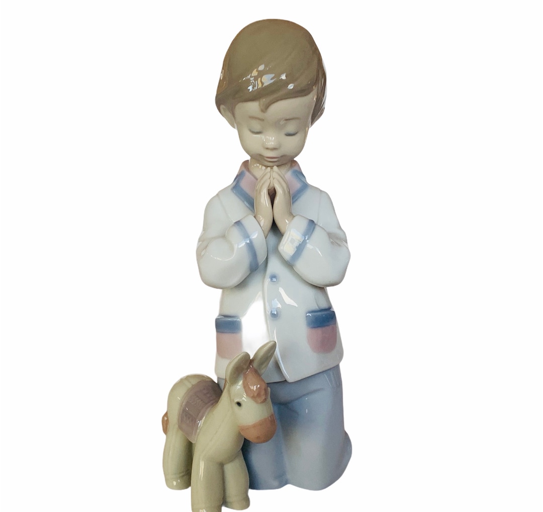 LLADRO NAO STATUE Spain Daisa Sculpture Figurine Porcelain Vintage Vtg ...