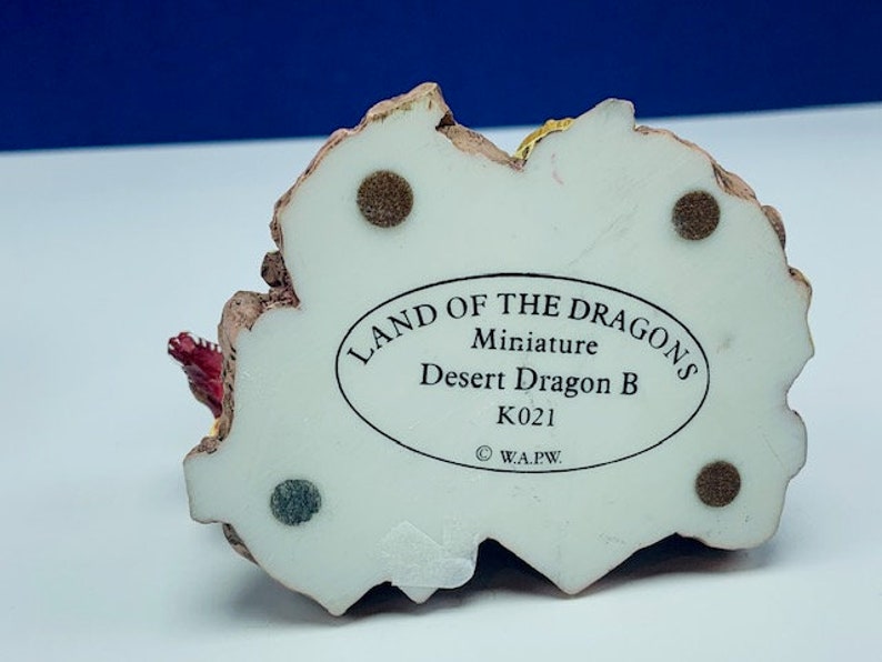 LAND OF DRAGONS Miniature Resin Statue Sculpture Figurine | Etsy