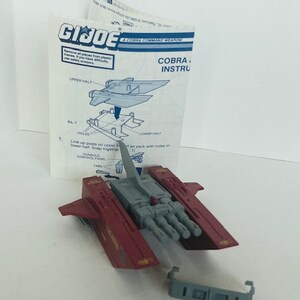 Jet Pack 1987 Gi Joe Cobra ARAH Figure Hasbro COMPLETE Toy Instructions ...
