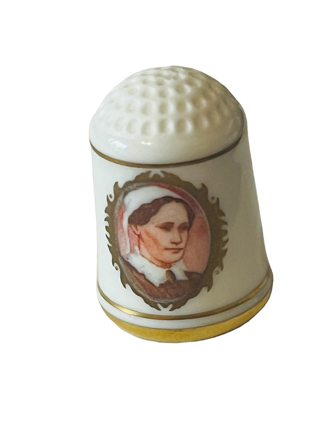 Franklin Mint Thimble First Ladies Lady President Andrew Johnson Eliza ...