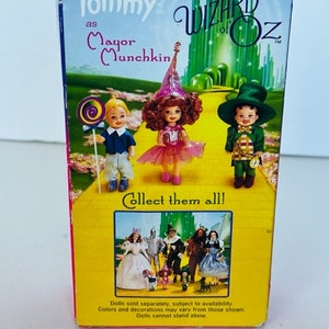 Tommy Mayor Munchkin 1999 Mattel Wizard Oz Barbie Doll NIB Box Vtg Toy ...