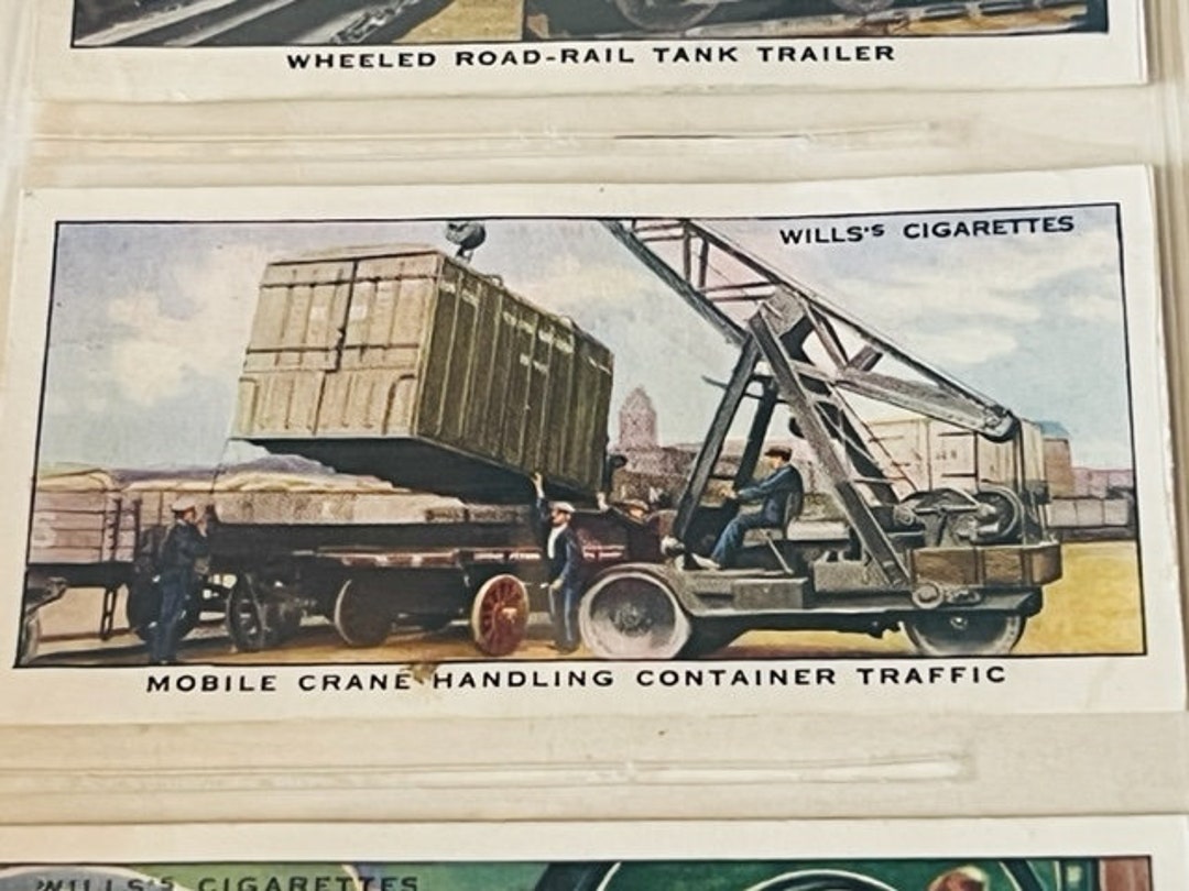 Railroad Card Train Railway Equipment 1938 HO Wills Imperial Mobile ...