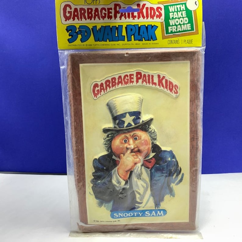 GARBAGE PAIL KIDS Vintage Trading Card Game Puzzle Topps - Etsy