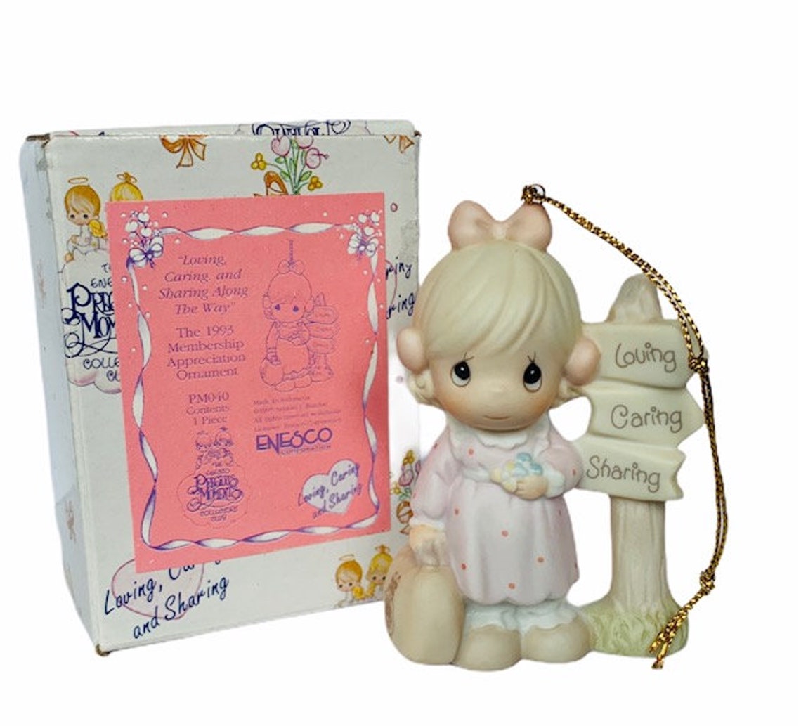 PRECIOUS MOMENTS FIGURINE Enesco Vintage Sculpture Decor Gift - Etsy