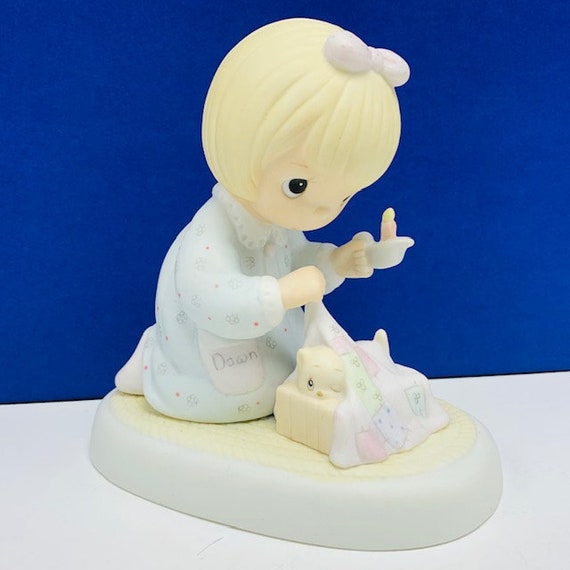 PRECIOUS MOMENTS FIGURINE Enesco Vintage Statue Sculpture | Etsy