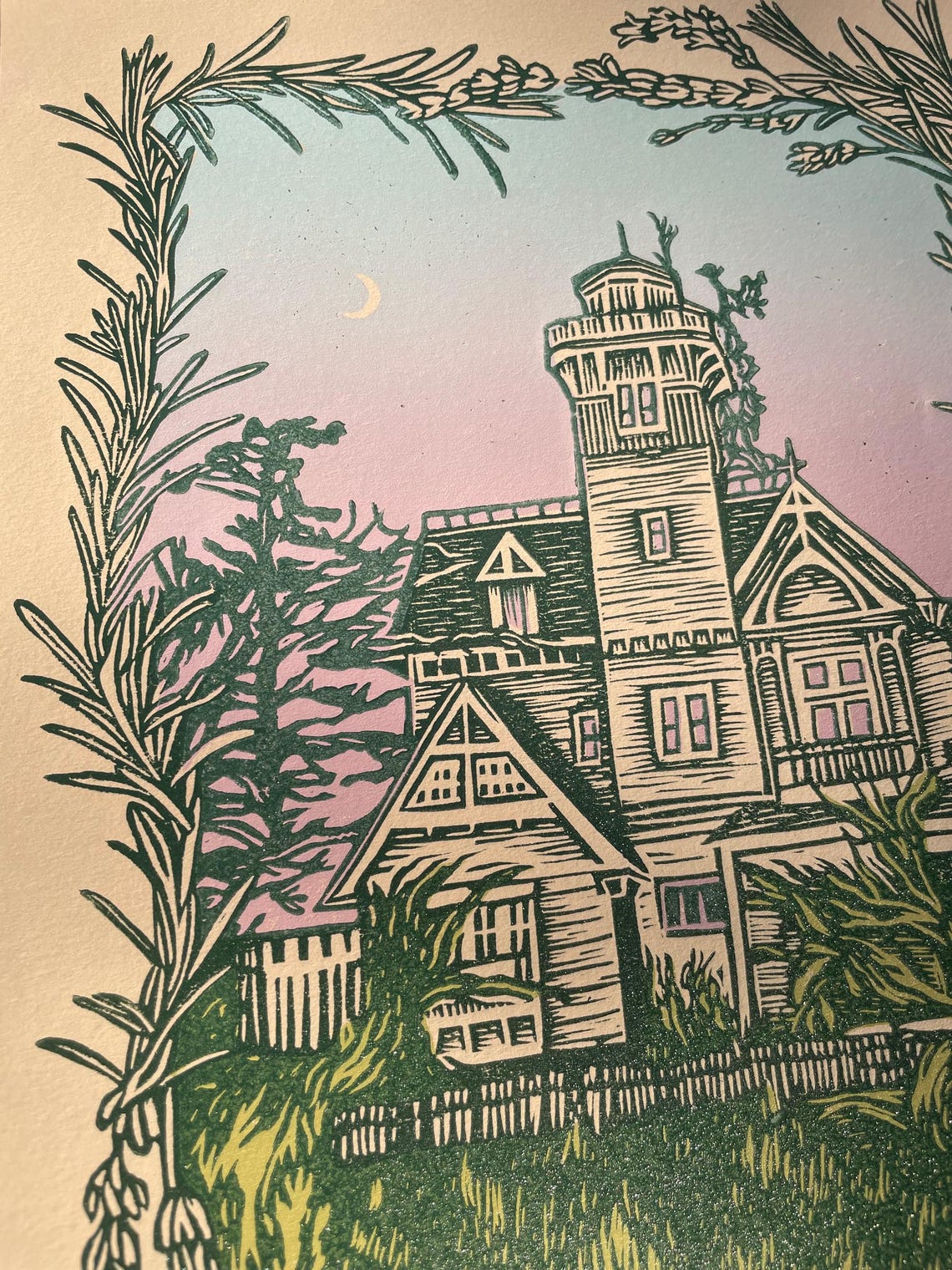 PRACTICAL MAGIC PRINT, Practical Magic, Practical Magic House ...