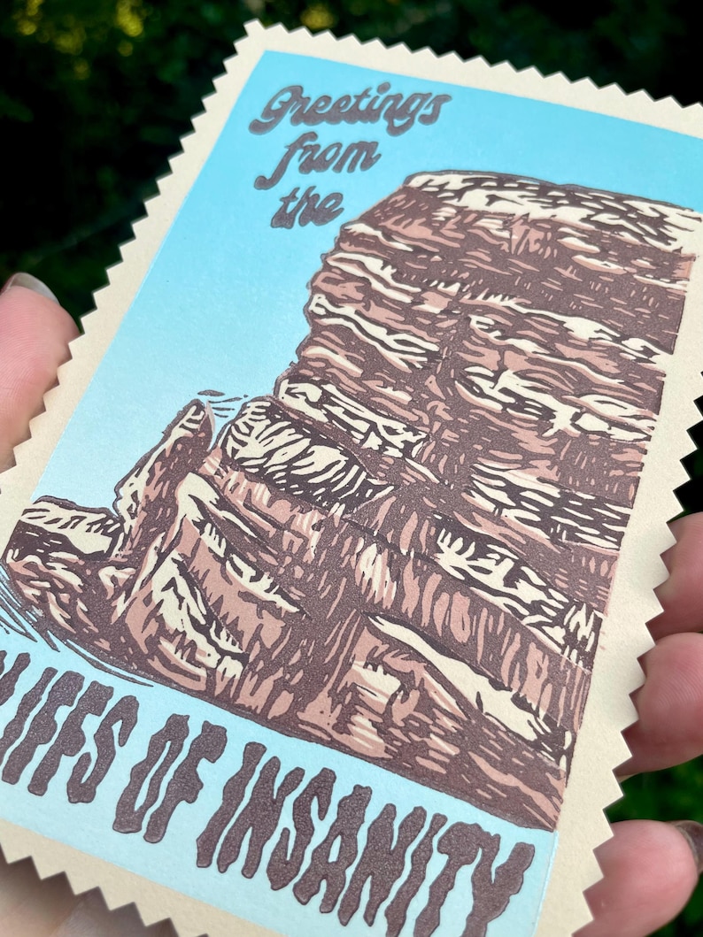 CLIFFS of INSANITY PRINT, Cliffs of Insanity, Cliffs of Moher, Princess ...