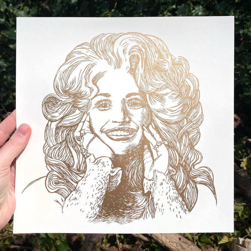 Dolly Parton Print - Etsy