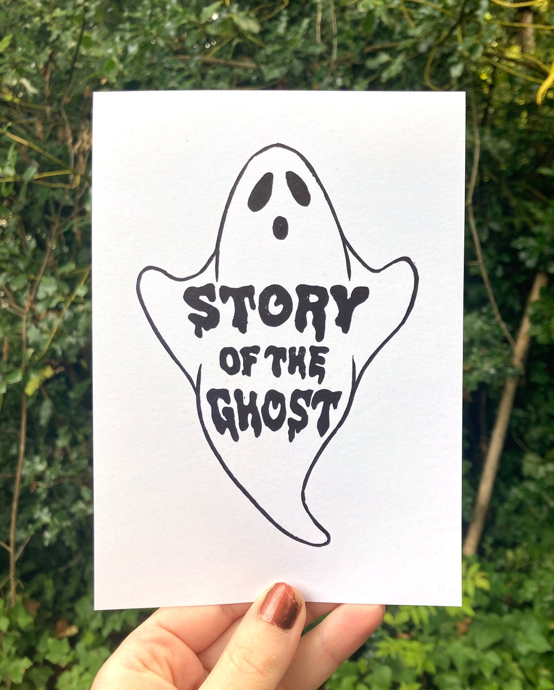 STORY of the GHOST PRINT, Ghost Print, Phish Print, Phish Linocut ...