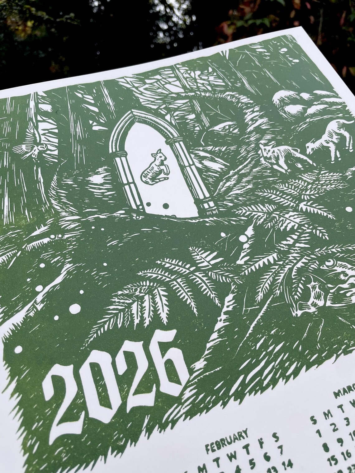 PRE-ORDER 2026 CALENDAR, Magical Forest, Magical Forest Calendar ...