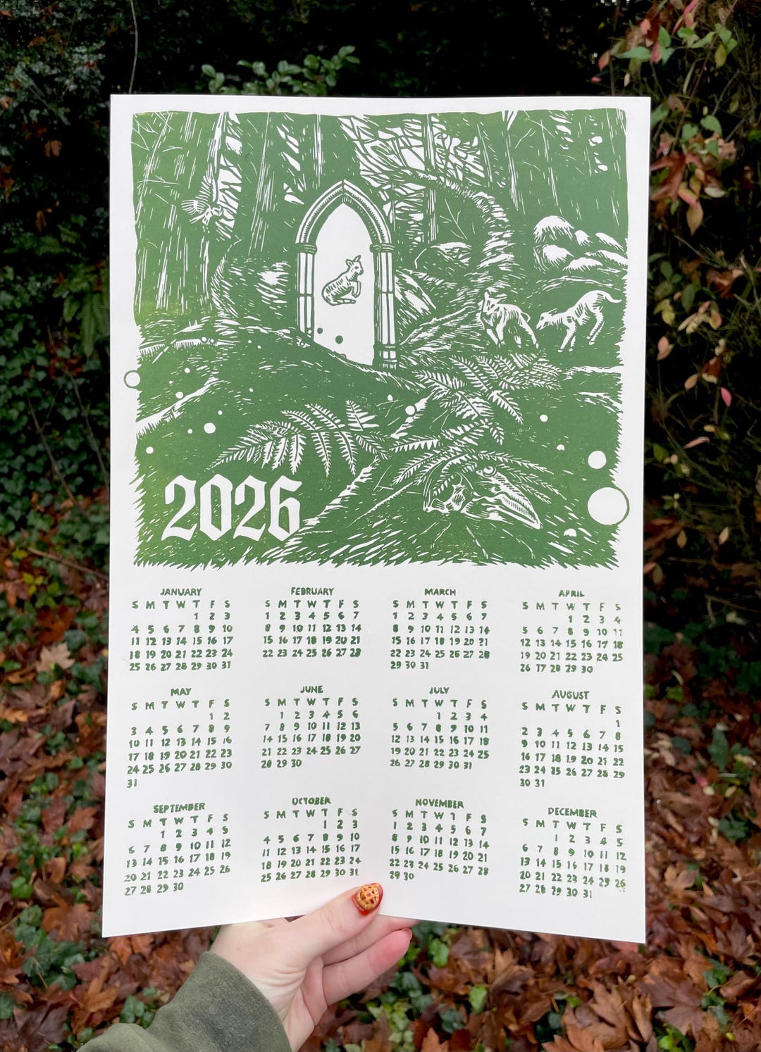 PRE-ORDER 2026 CALENDAR, Magical Forest, Magical Forest Calendar ...