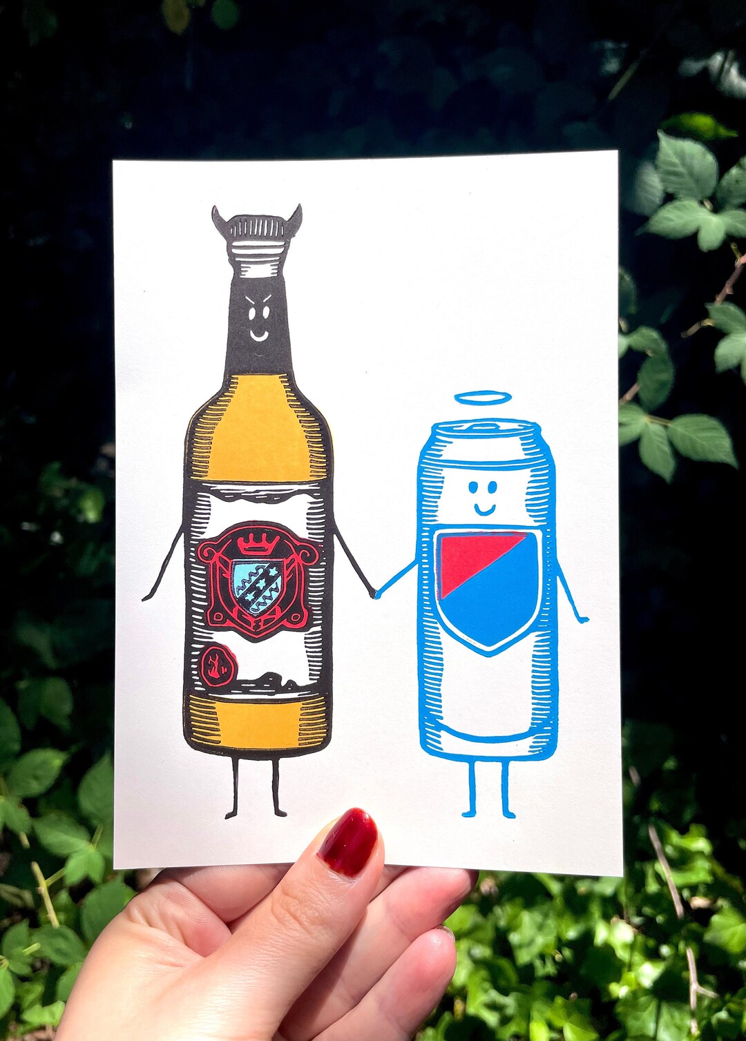 CHICAGO HANDSHAKE PRINT, Chicago Handshake, Malort, Old Style, Chicago ...