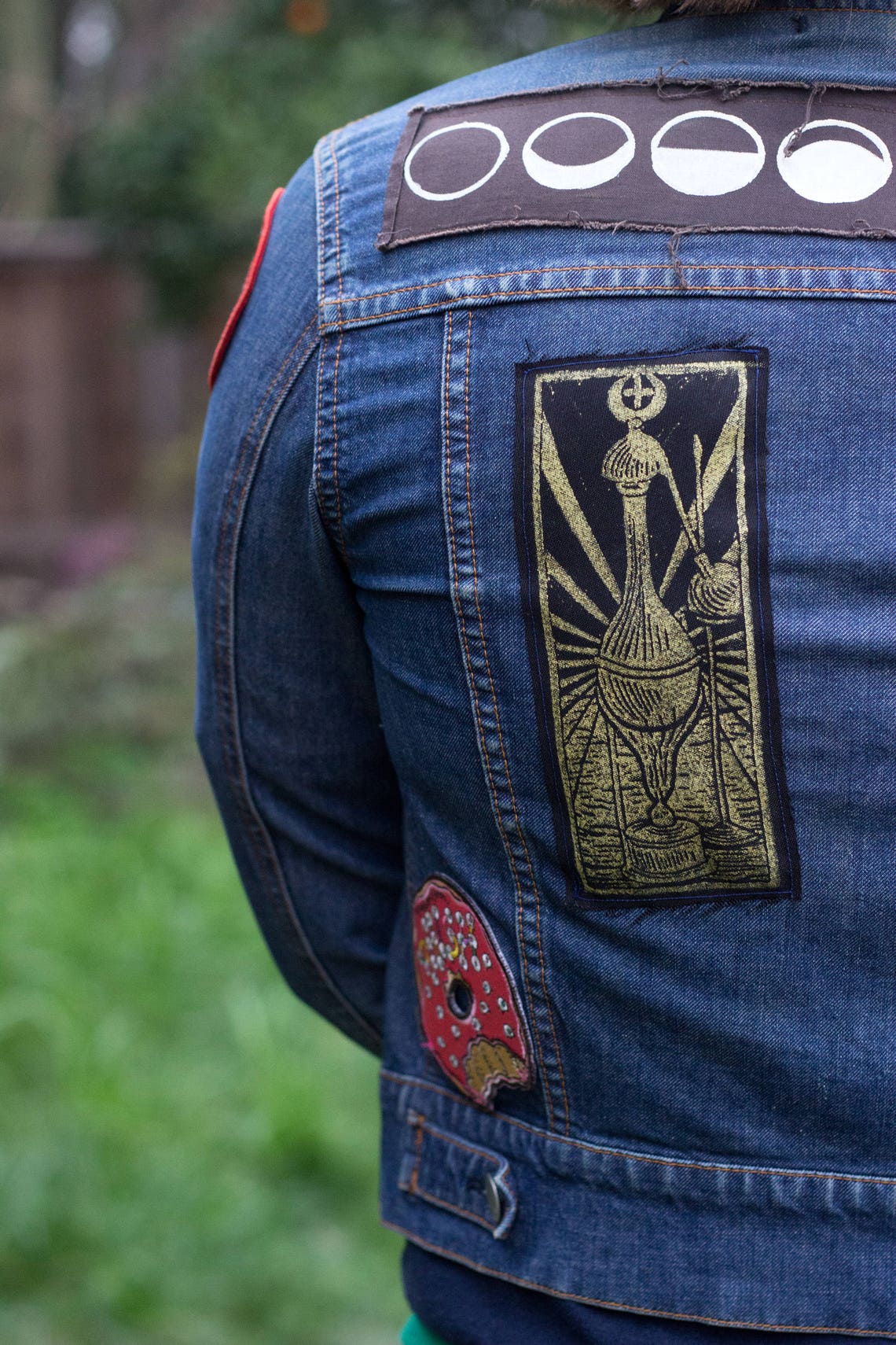 ALEMBIC Patch Alchemy Patch Linocut Patch Sew-on Patch | Etsy