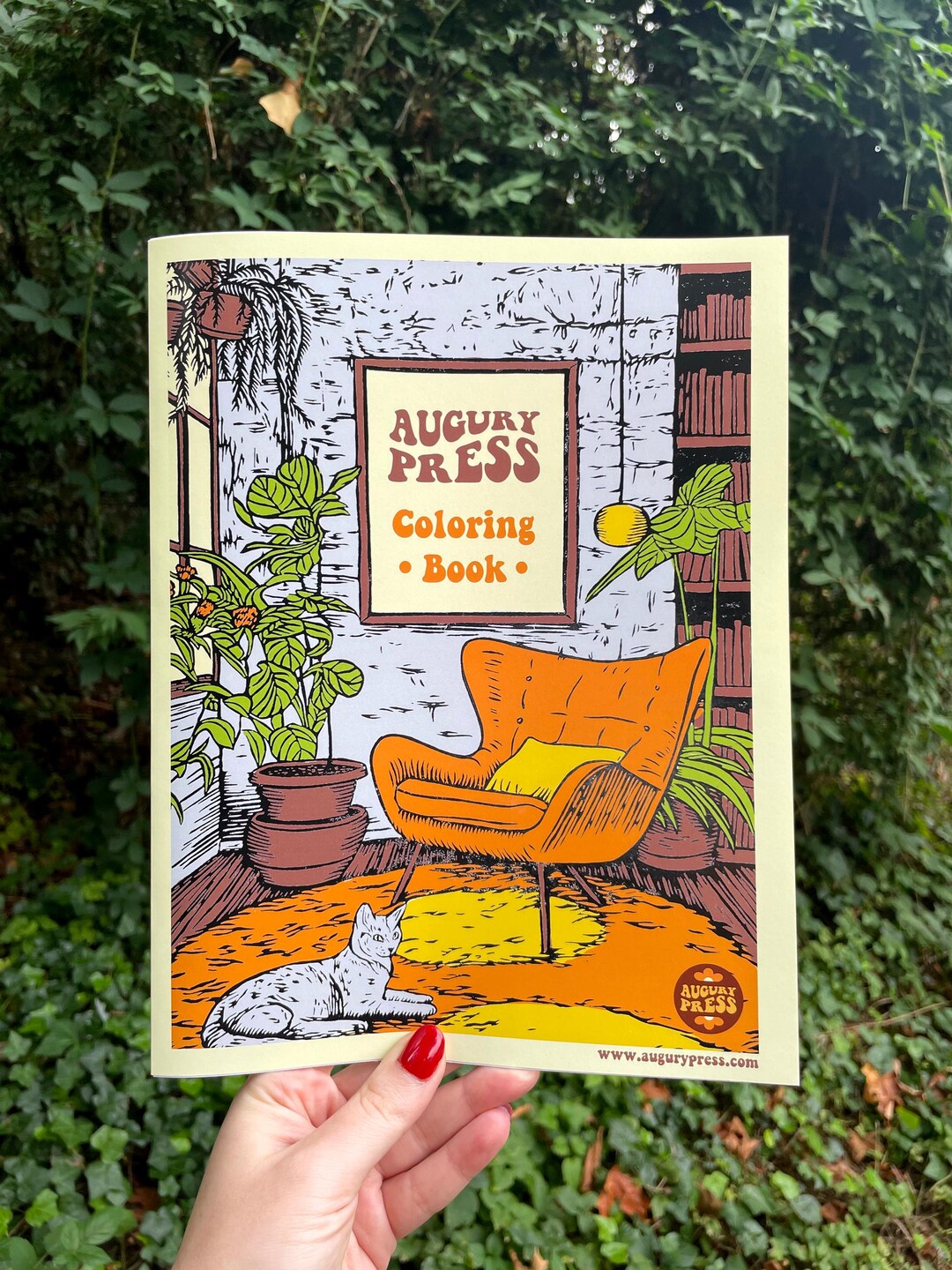 COLORING BOOK, Augury Press Coloring Book, Groovy, 70s, 60s ...