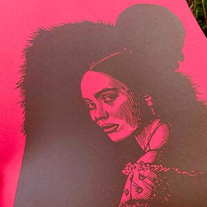 NOSFERATU LINOCUT PRINT, Nosferatu, Dracula, Gothic Horror, Linocut ...