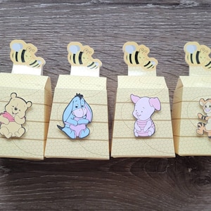 Classic Winnie the Pooh Favor Box - Etsy