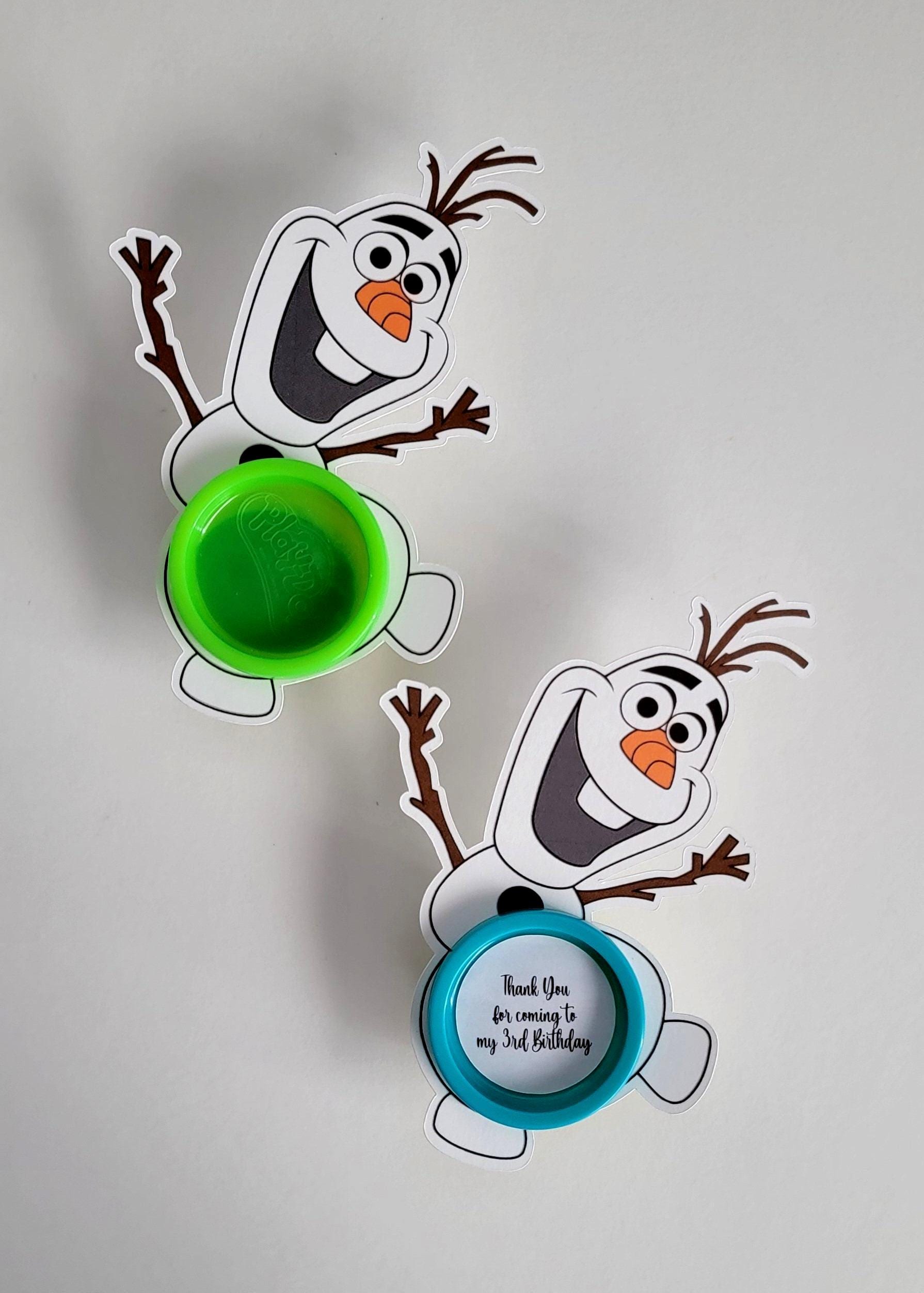 Frozen Olaf Mini Play-doh Holder for Party Favors (disney) - Etsy