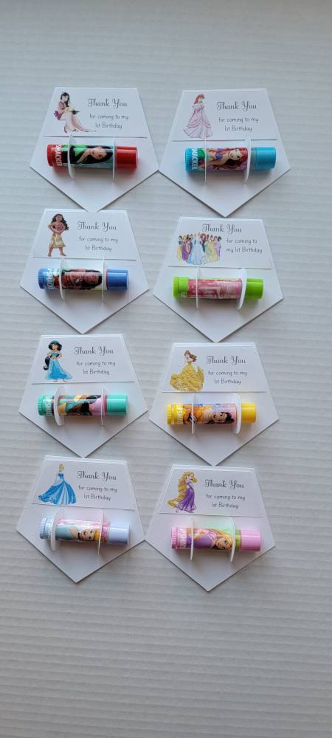 Disney Princess Lip Balm Holder for Party Favors (disney) - Etsy