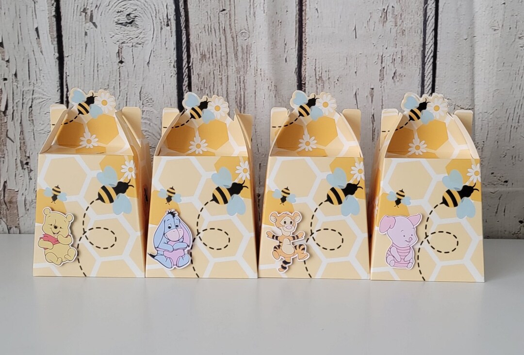 Classic Winnie the Pooh Favor Box 2 - Etsy