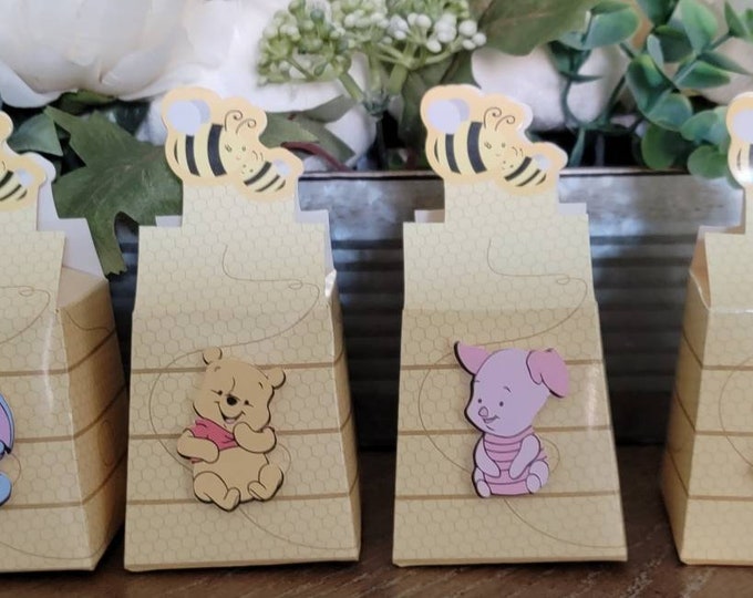 Classic Winnie the Pooh Favor Box - Etsy